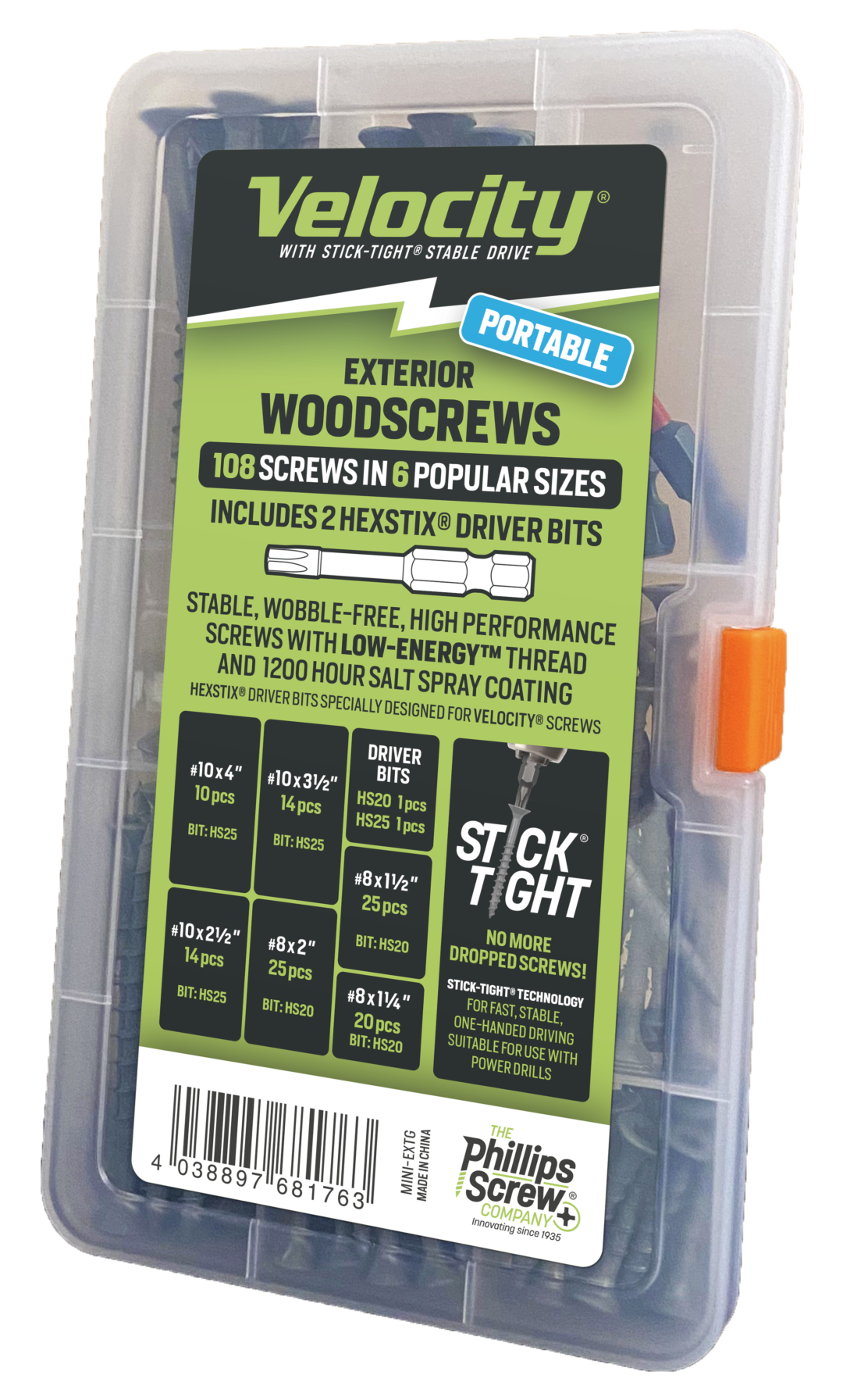 Assortment Kit - Velocity Screws